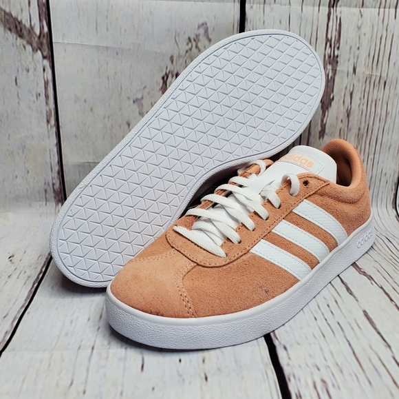 adidas | Shoes | Adidas Vl Court 2 Sneakers Casual Pink | Poshmark